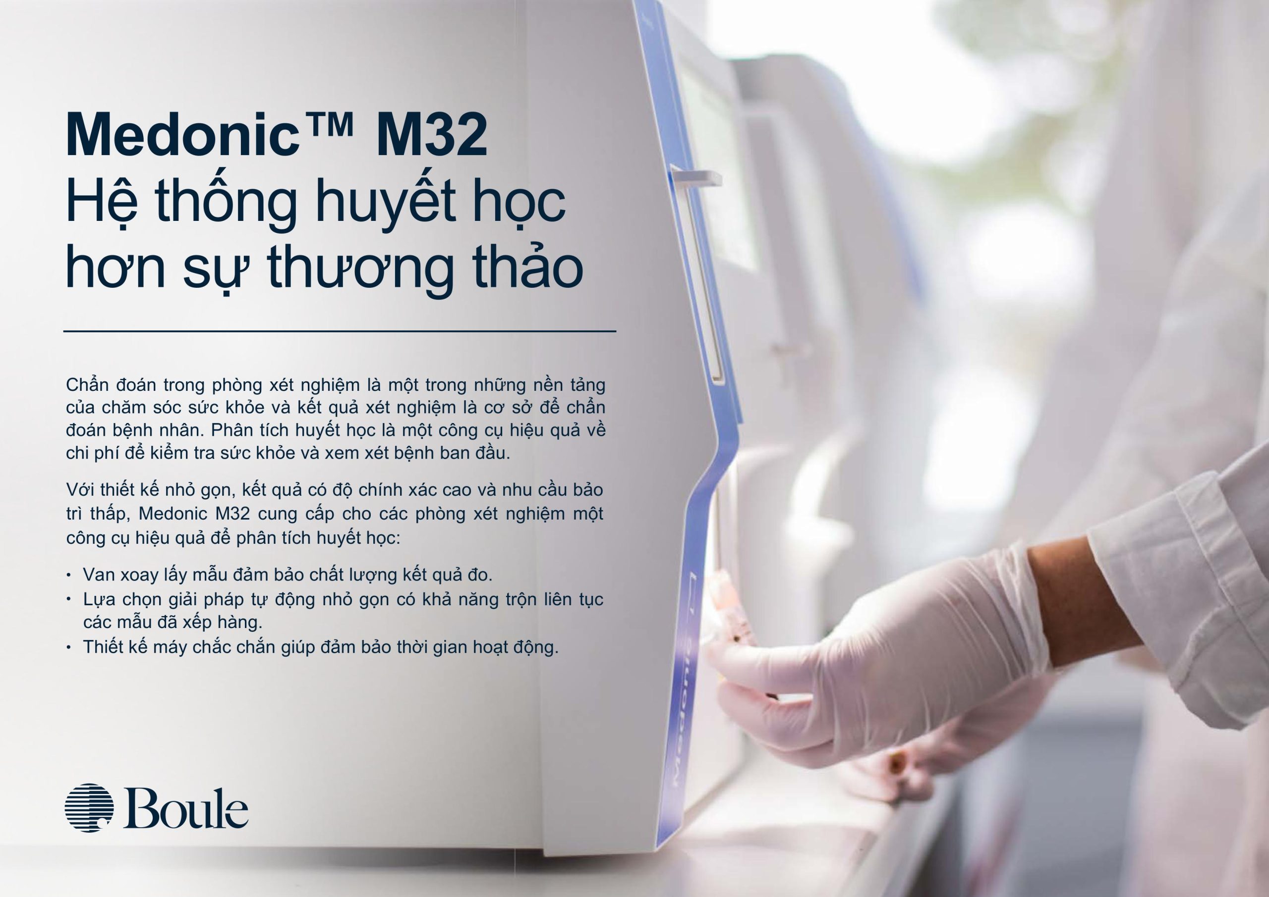 Máy Phân Tích Huyết Học Tự Động Medonic M32B - Medivina